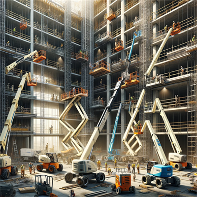 Construction Lifts: Scissor Lifts and Boom Lifts - Hered