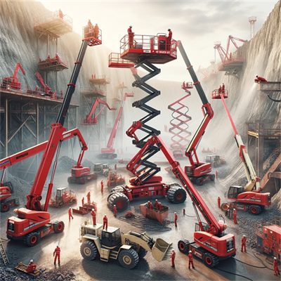 Mining Lifts: Scissor Lifts and Boom Lifts - Hered